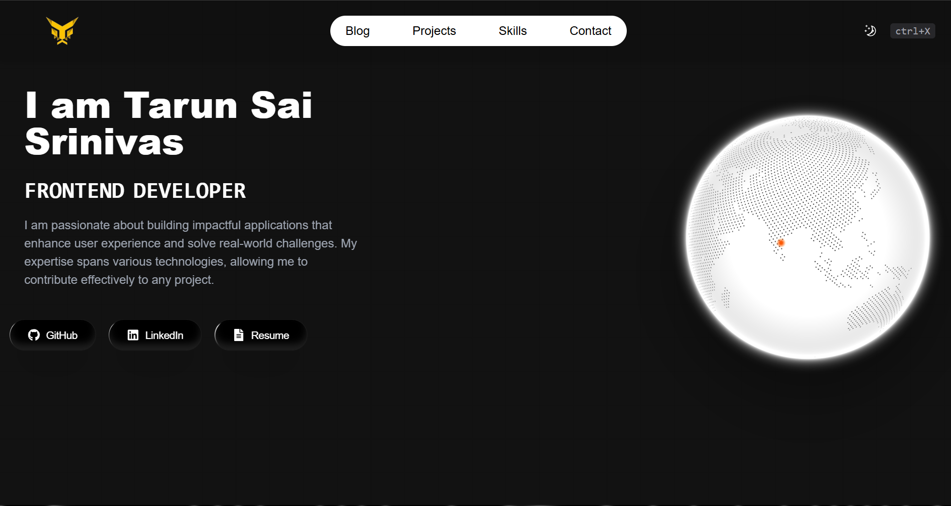 Tarun Sai Srinivas | Frontend Developer & Open Source Contributor